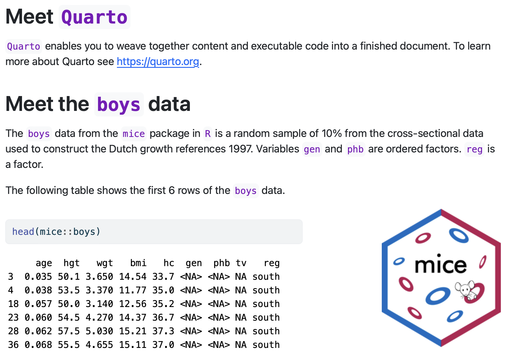 Tutorial 1 – reprodev